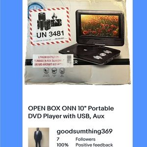Onn | Portable Audio & Video | Onn Portable Dvd Player | Poshmark